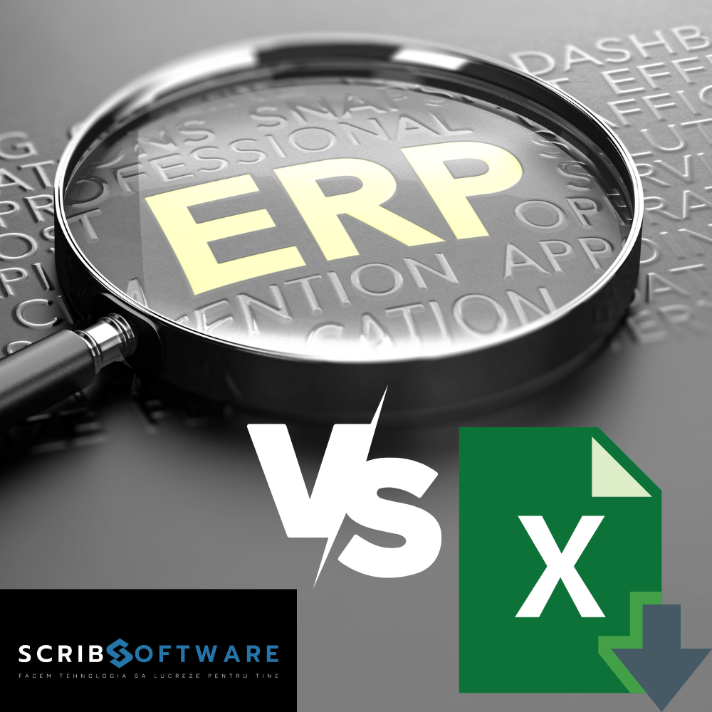 Excel vs. un sistem ERP - Scribsoftware